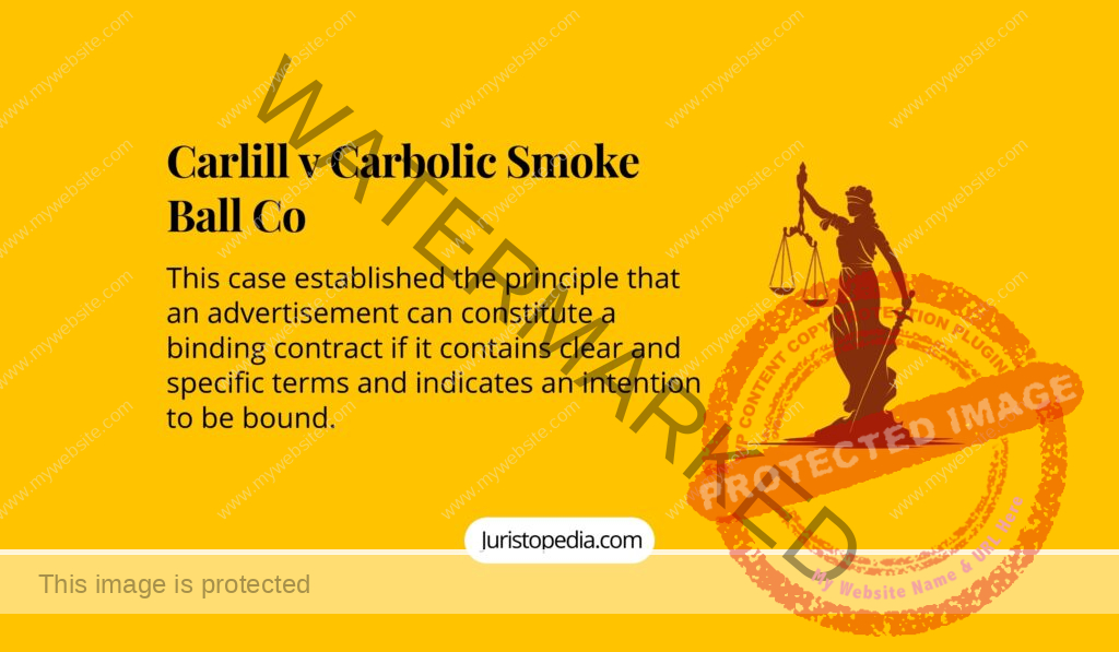 Carlill v Carbolic Smoke Ball Co (1893): Case Summary and Legal Principles