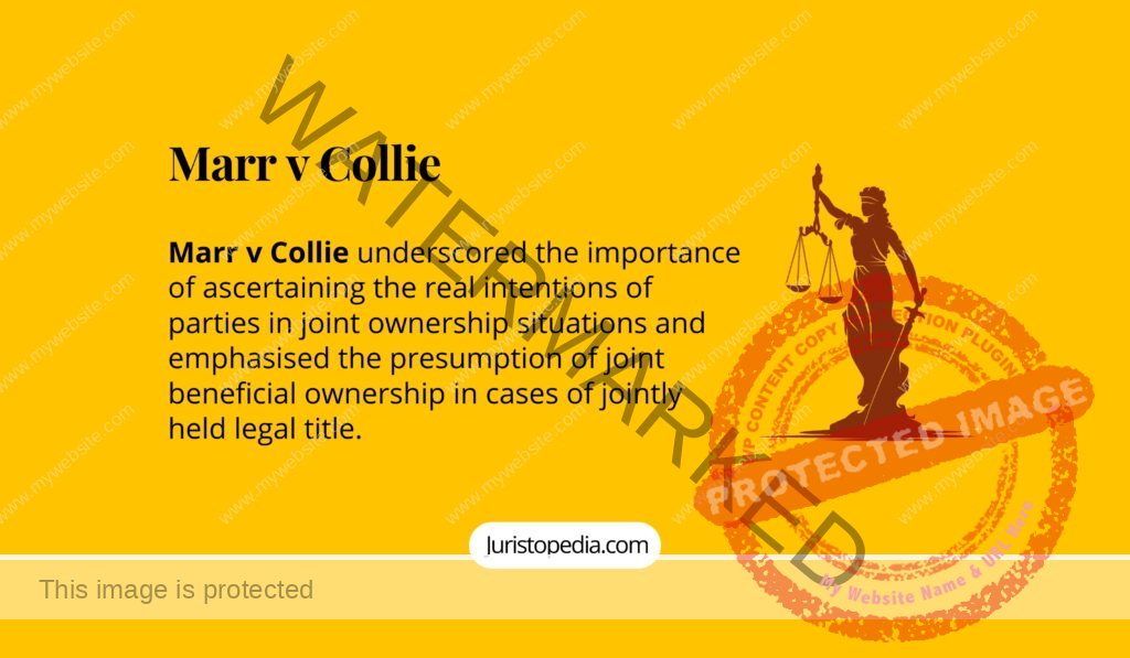 Marr v Collie (2017): Case Summary and Legal Analysis