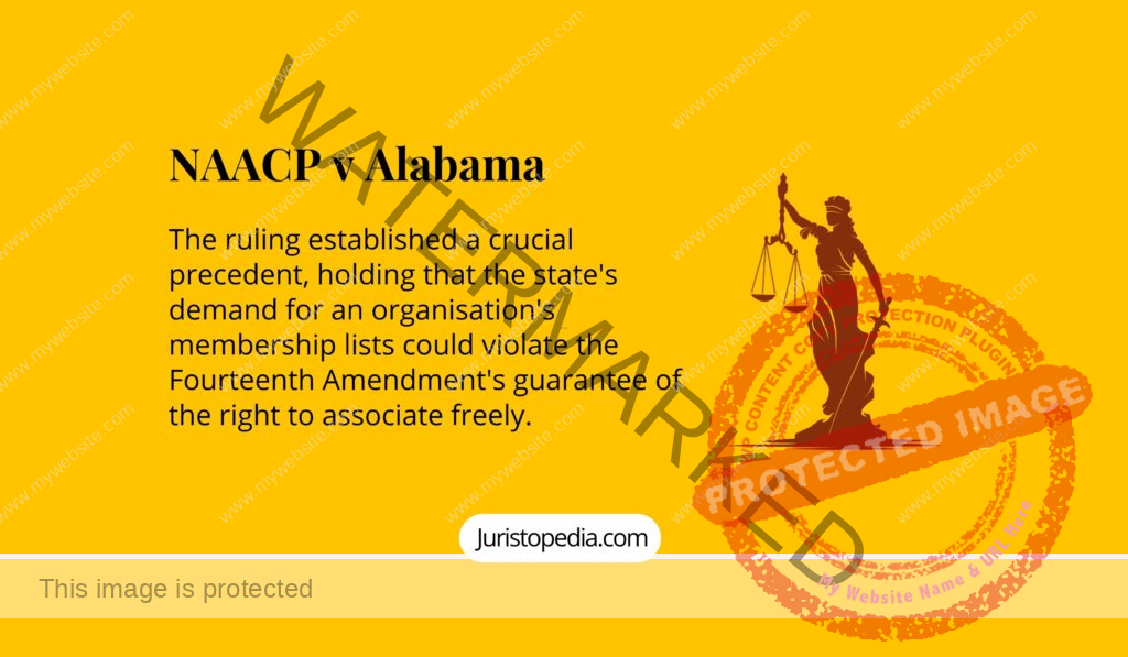 NAACP v Alabama (1958): Case Summary and Legal Analysis