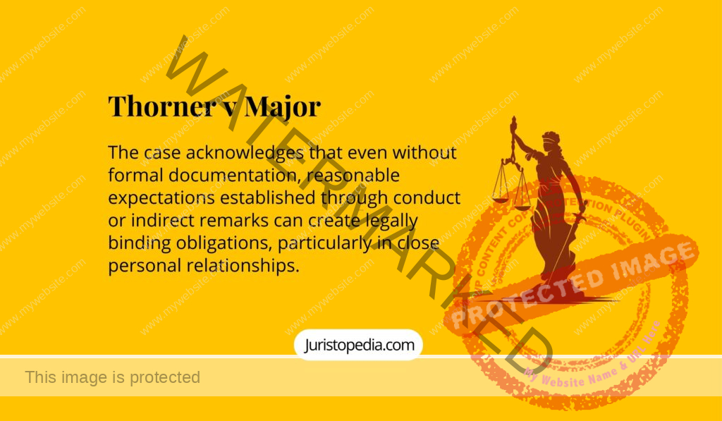 Thorner v Major (2009): Case Summary and Legal Principles