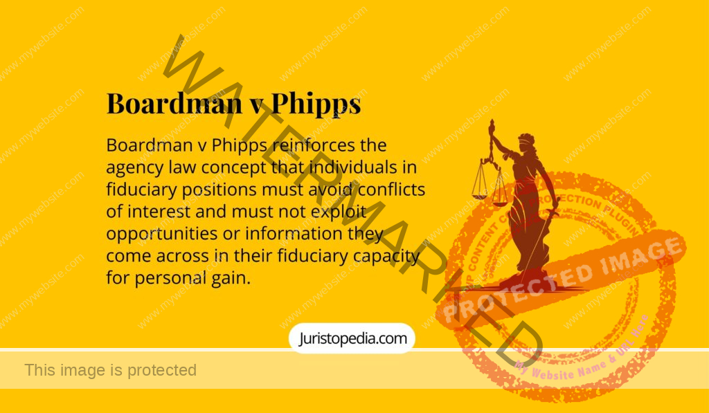 Boardman v Phipps (1967): Case Summary and Legal Principles