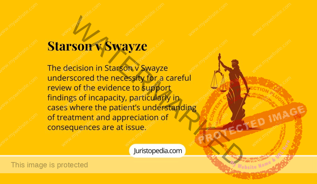 Starson v Swayze (2003): Case Summary and Legal Principles